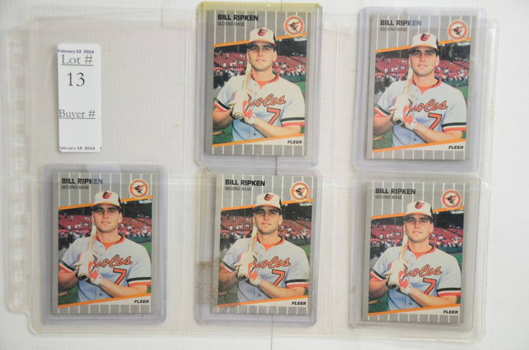 Billy Ripken Error Card with 4 Corrected cards - Feb 19, 2014 | Saco ...