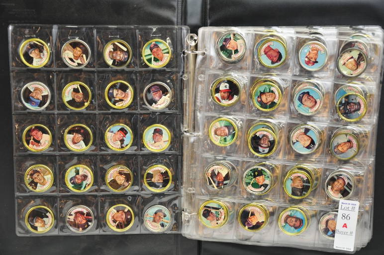 Complete Set Of 1963 Topps Baseball Coins