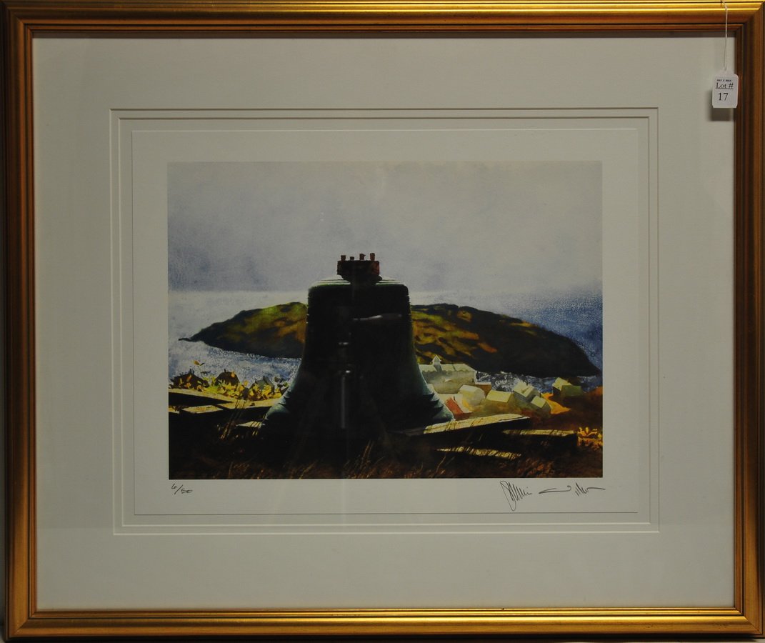 Signed, Numbered Jamie Wyeth Print