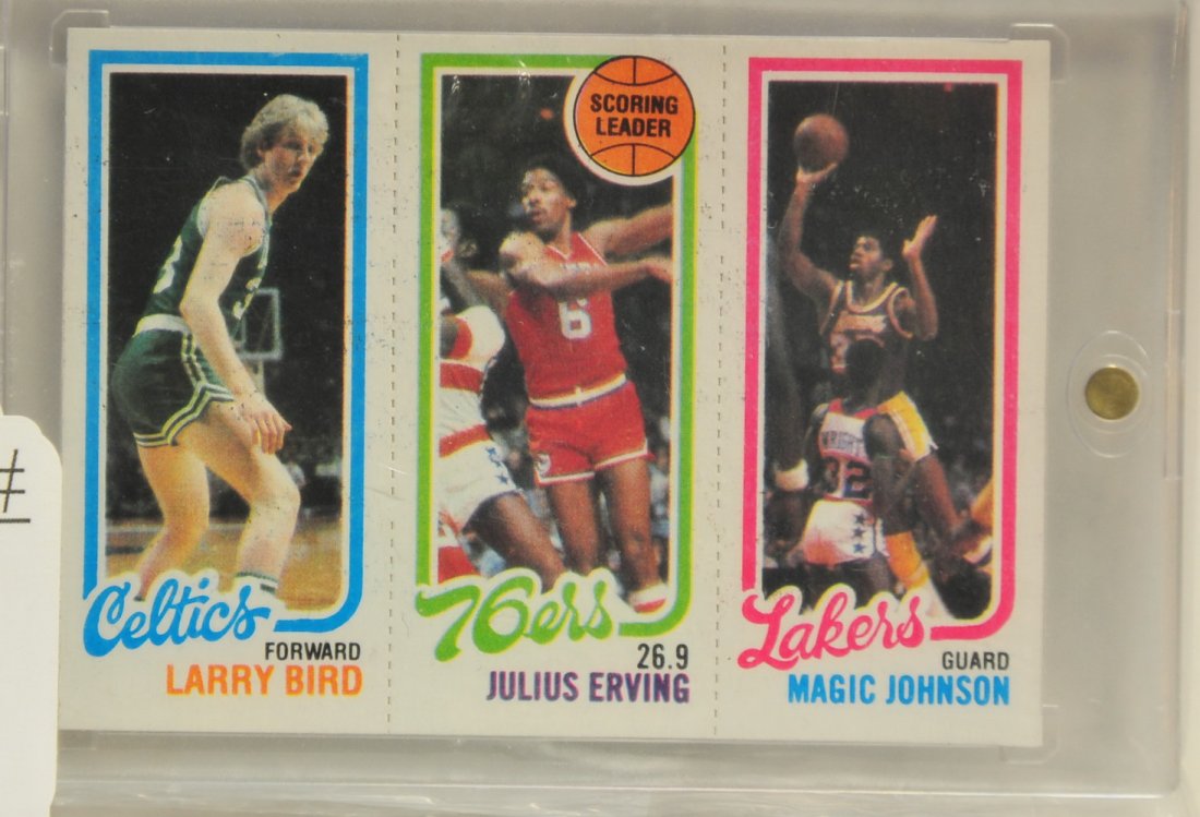 1981 Larry Bird/magic Johnson Rookie Card