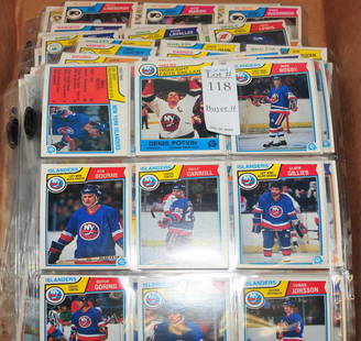 1983 84 Opc Hockey Complete Set
