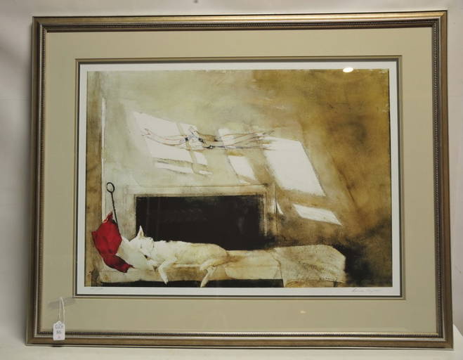 Andrew Wyeth Signed And Numbered Print