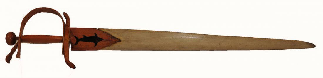 Antique Swordfish Bill Sword