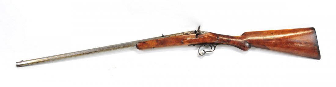 Antique Flobert Belgian 22 Single Shot Rifle