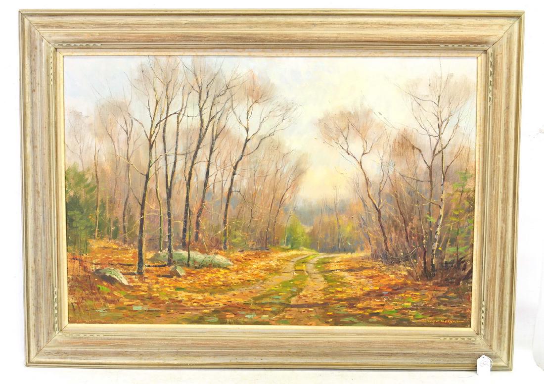 Oil On Canvas By Wayne Morrell