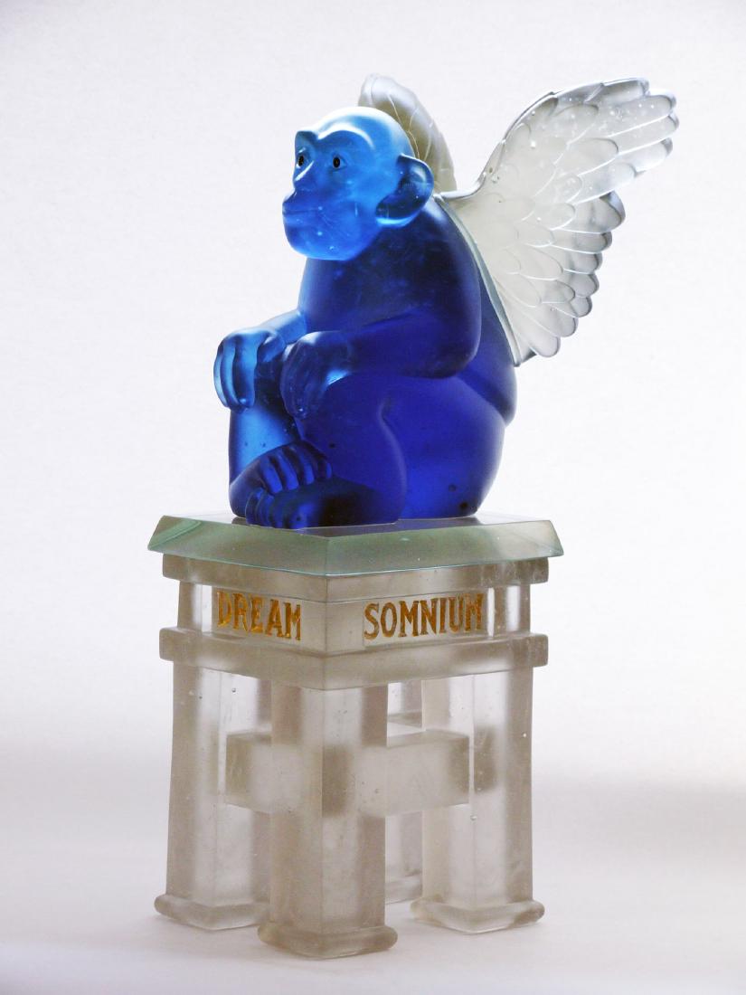 Margit Toth Flying Dream Art Glass Habatat