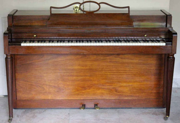 Howard Upright Piano By Baldwin