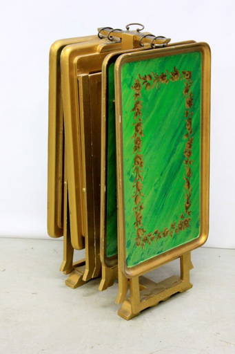 Regency Gilt Trays Made In Italy Sold By Saks