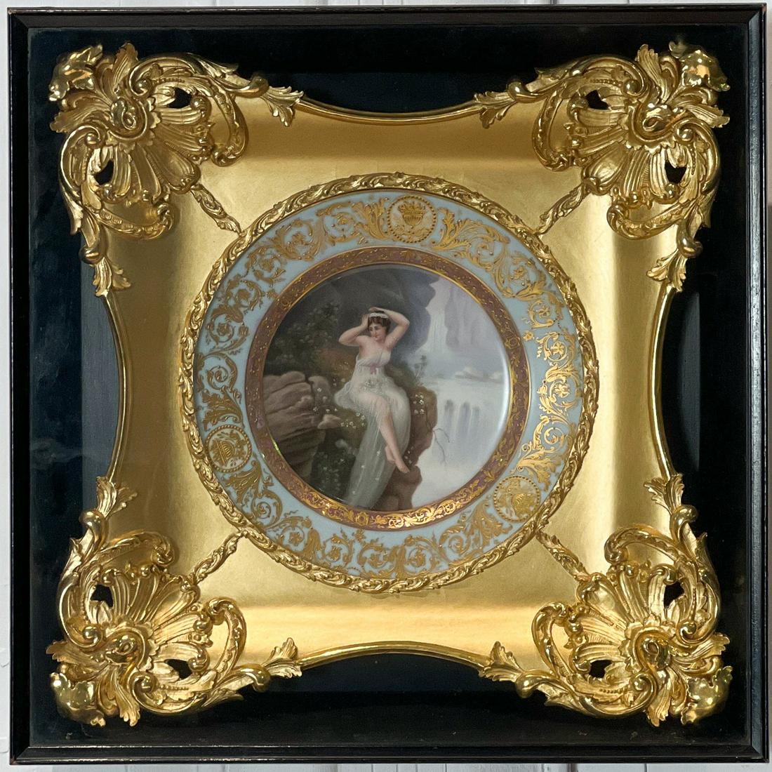 Royal Vienna Portrait Plate