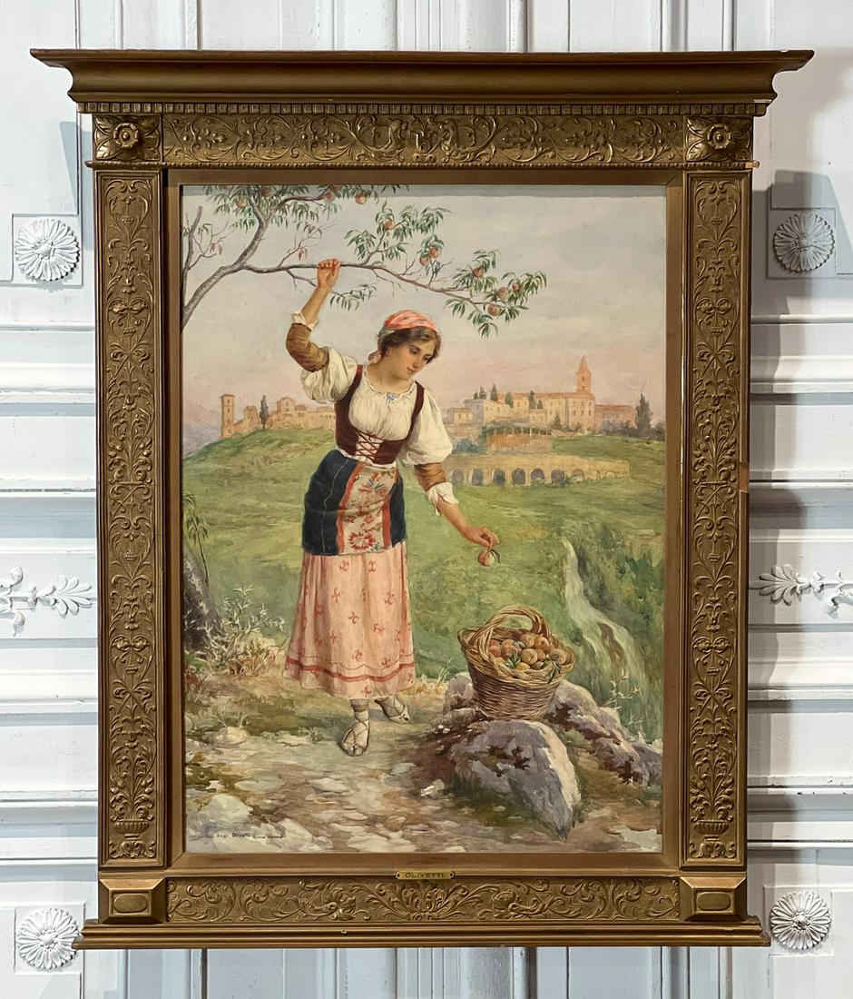 Luigi Olivetti, Italian, 1856 1941, Painting