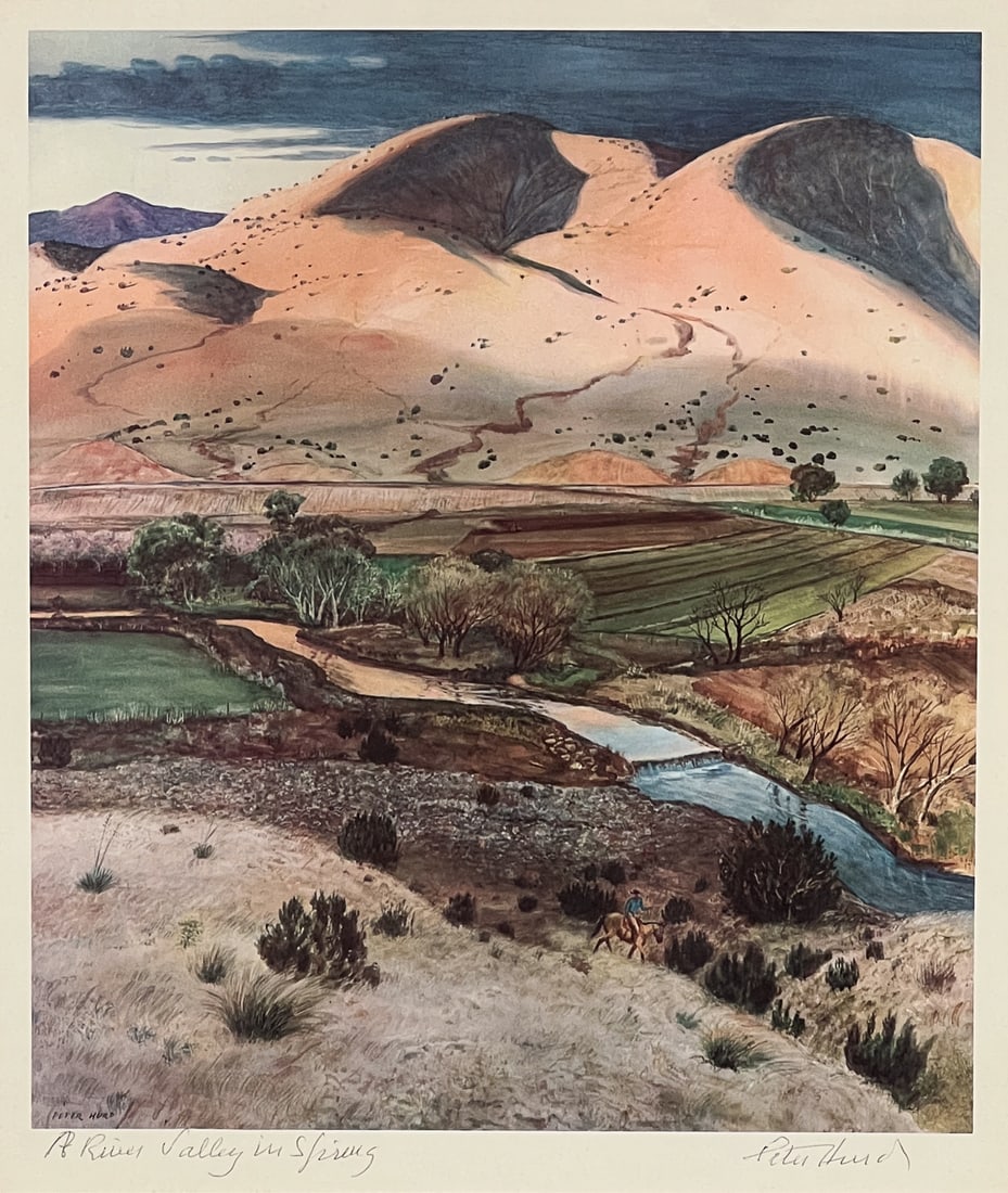 Peter Hurd, American, Texas 1904-1984 Auction