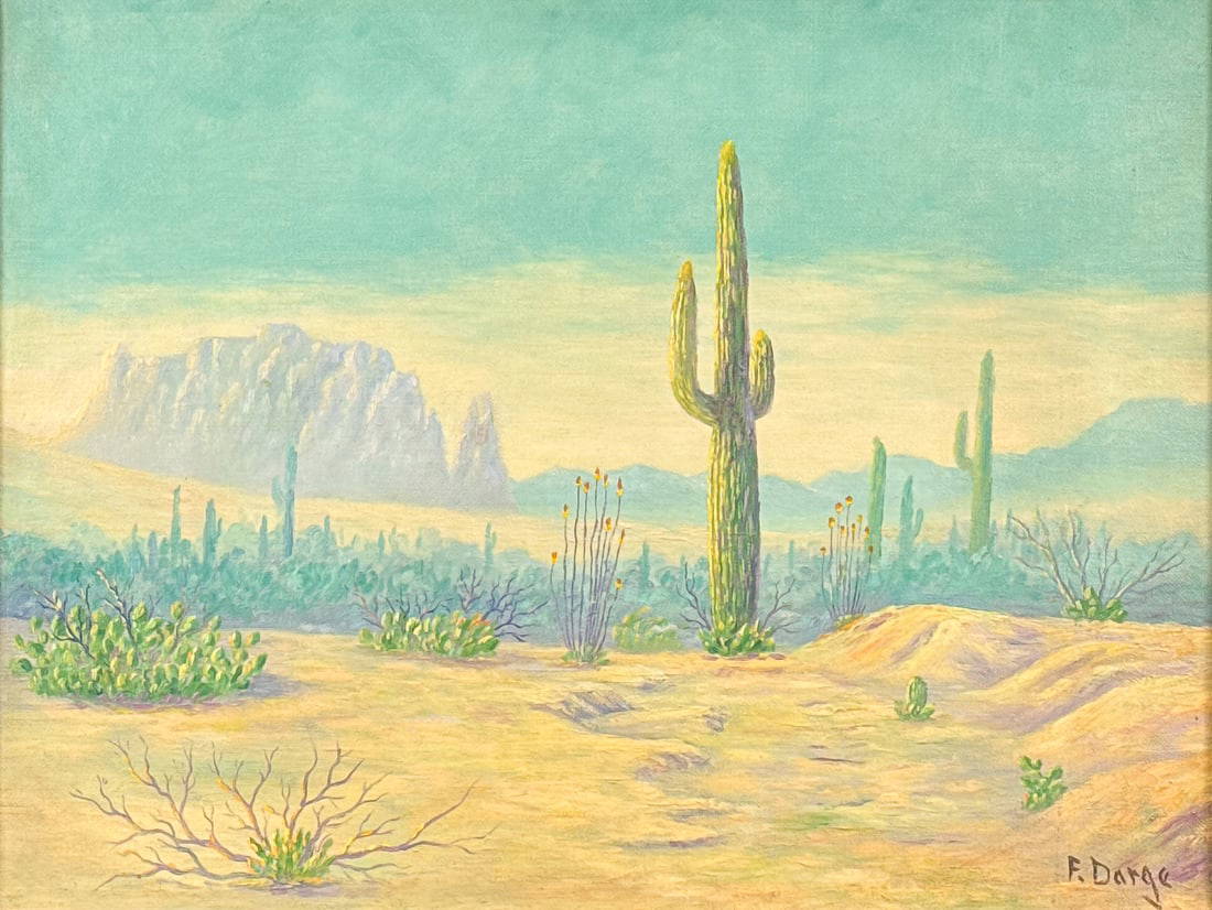 Fred Darge, American, Texas 1900-1978 Auction