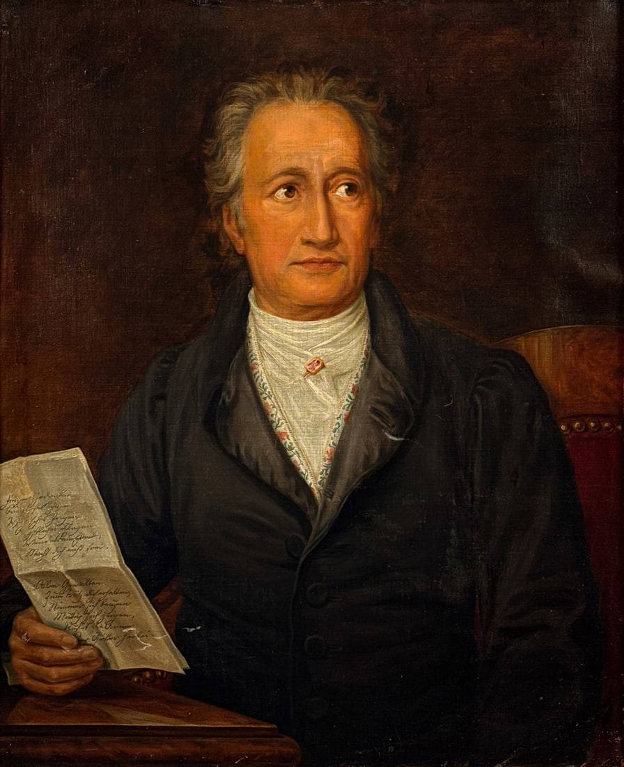 After Joseph K. Stieler, Portrait Of Johann Wolfgang Von Goethe Auction