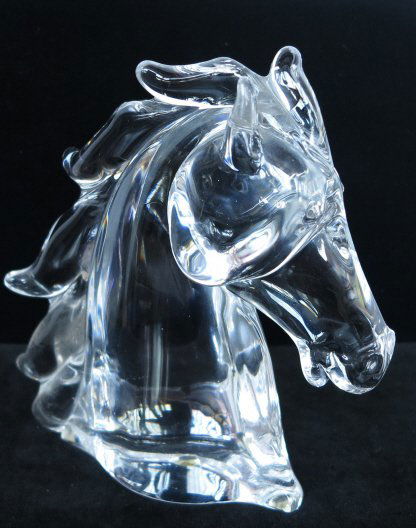 Tiffany & Co. Crystal Horse Head