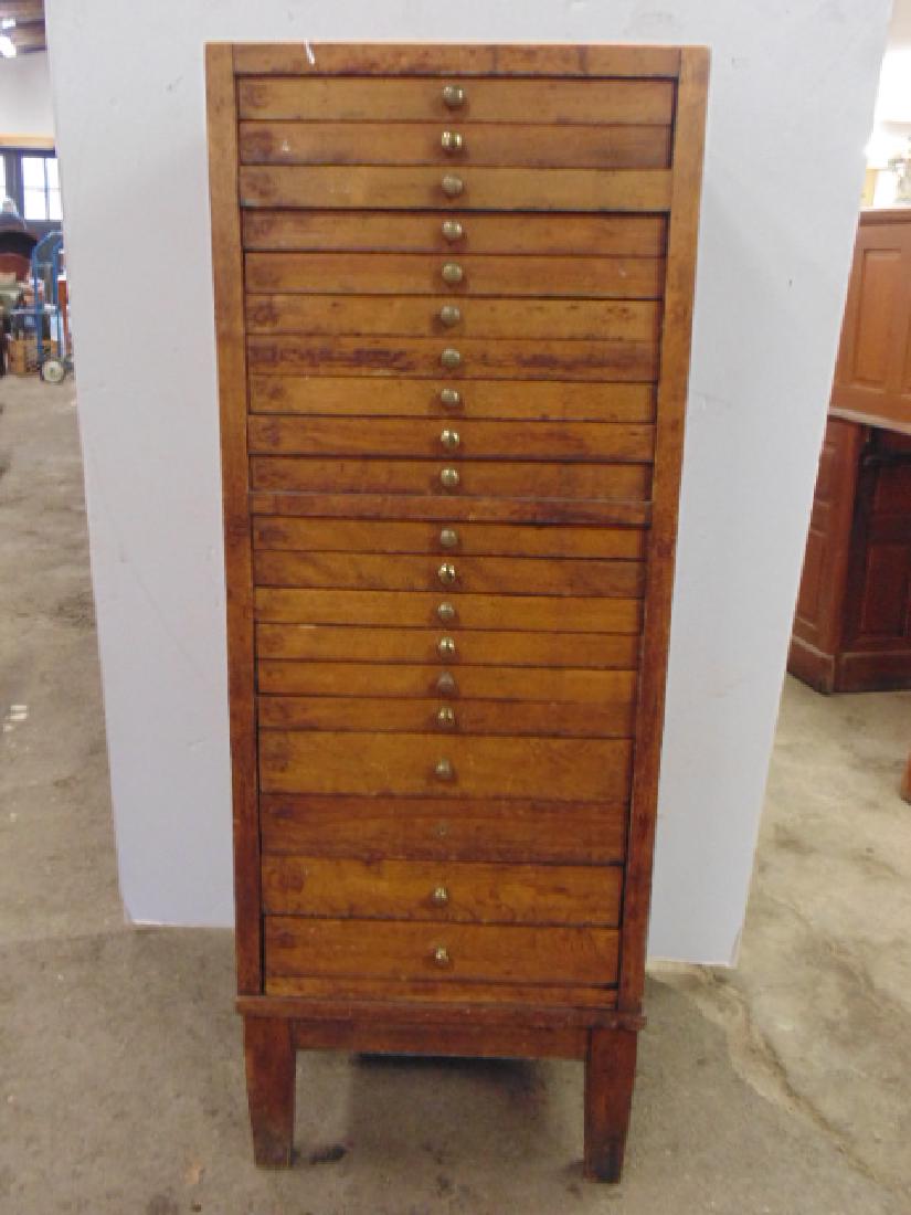 Multi drawer specimen, file cabinet
