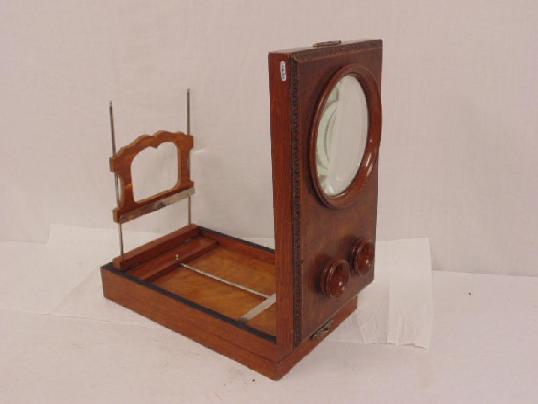 Victorian stereoptic folding viewer