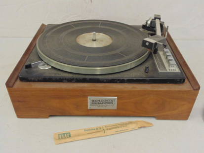Benjamin Miracord Elac 10 Turntable