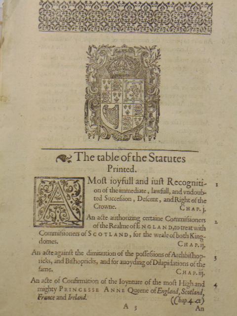 Book, London, 1604, "AT the Parliament Begun and Holden - Feb 10, 2020 ...