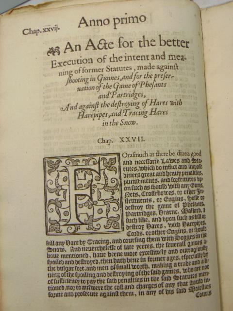 Book, London, 1604, "AT the Parliament Begun and Holden - Feb 10, 2020 ...