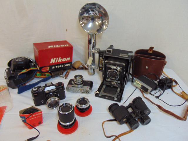 Vintage camera lot, Zeiss Ikon Vogtlander Icarex 35S; - May 18, 2020 ...