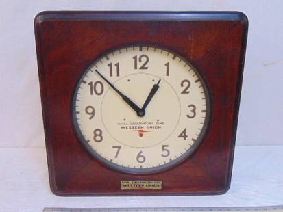 Self Winding Clock Company, Naval Observatory Western