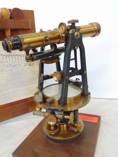 Transit, Buff & Buff Mfg. Co., Cased, Boston, Sn#