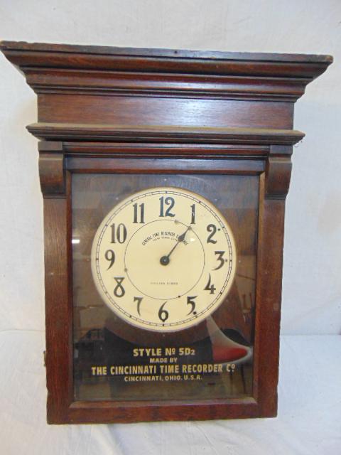 General Time Recorder Exchange Clock, Chelsea 3 3886,