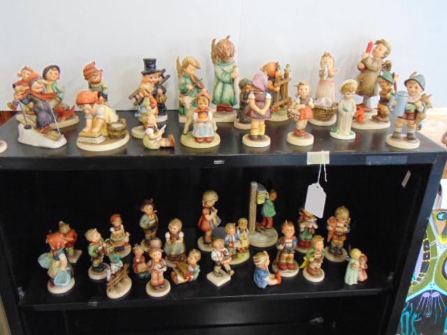 Large collection Hummel figurines, German ceramics, (#0376) on Nov 01 ...