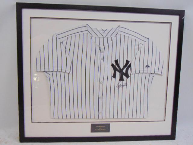 Signed New York Yankees shirt, Lee Mazzilli # 24, New (#0597) on Feb 21 ...