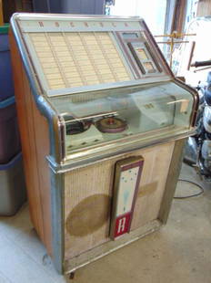 Rockola Princess Jukebox, Model 1493, With Records, Lights Up When ...