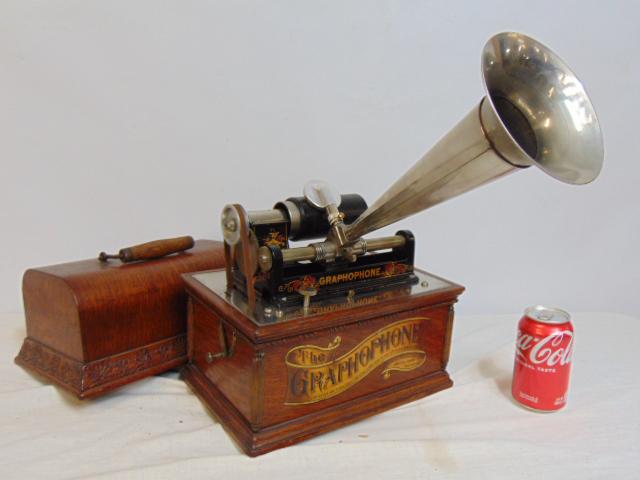 The Graphophone, Columbia Model At Phonograph Co, Great Decal, Clean ...