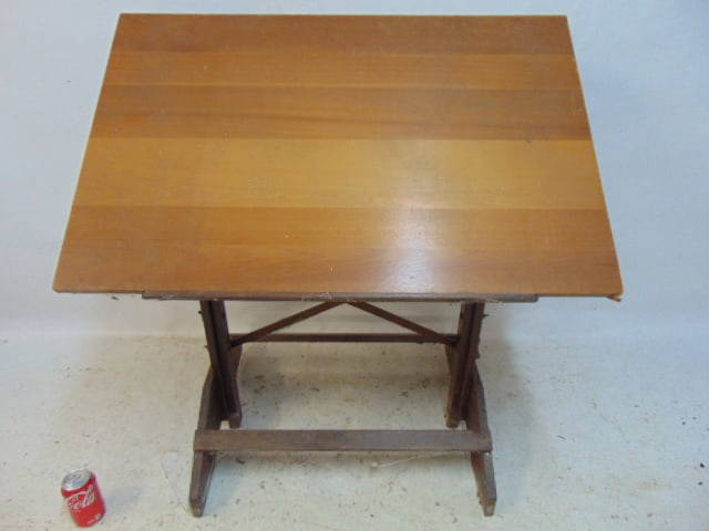 Small Drafting Table, Adjustable Angle & Height, Top Is 23.75" By 36 ...
