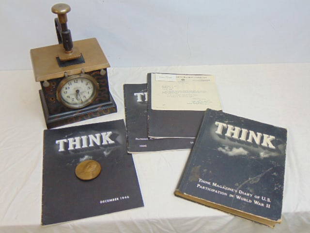 Ibm Lot, Time Clock, By International Time Recording Corp, Ibm ...