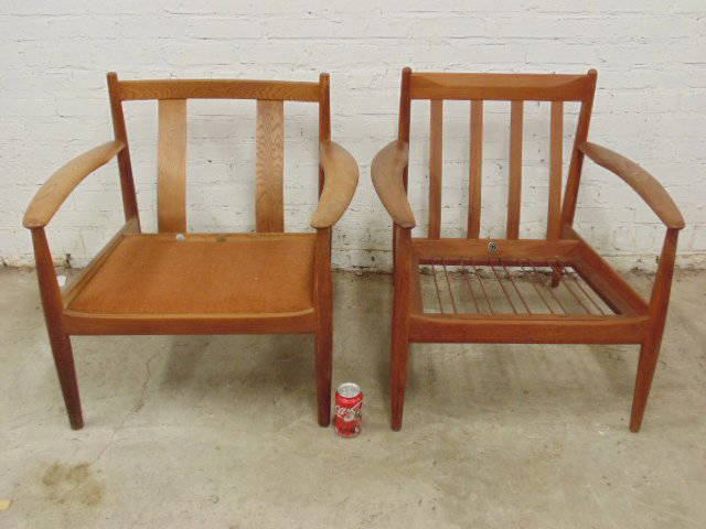 Pair John Stuart Armchair Frames