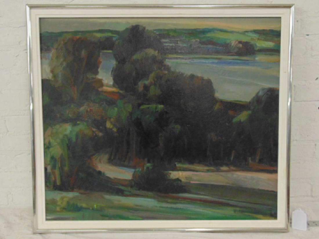 Painting, Hudson River landscape, George Wexler - Jan 01, 2017 | Hudson ...