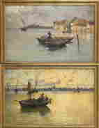 Chelius, Adolf. View with cows. - Sep 30, 2021 | ARTMAXIMUM in Brandenburg