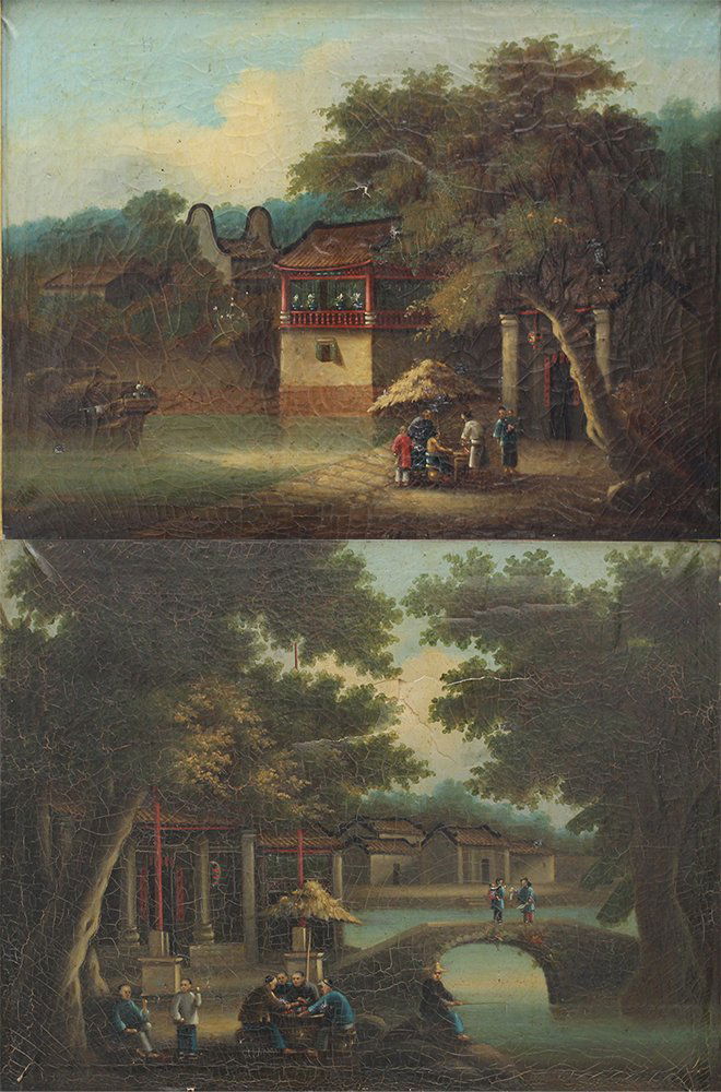 George Chinnery (1774-1852)-circle, Pair of Chinese