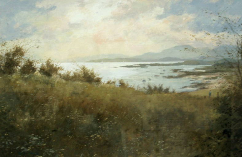 Roy Perry (1935 1993) Extensive Coastal Scene, Wa