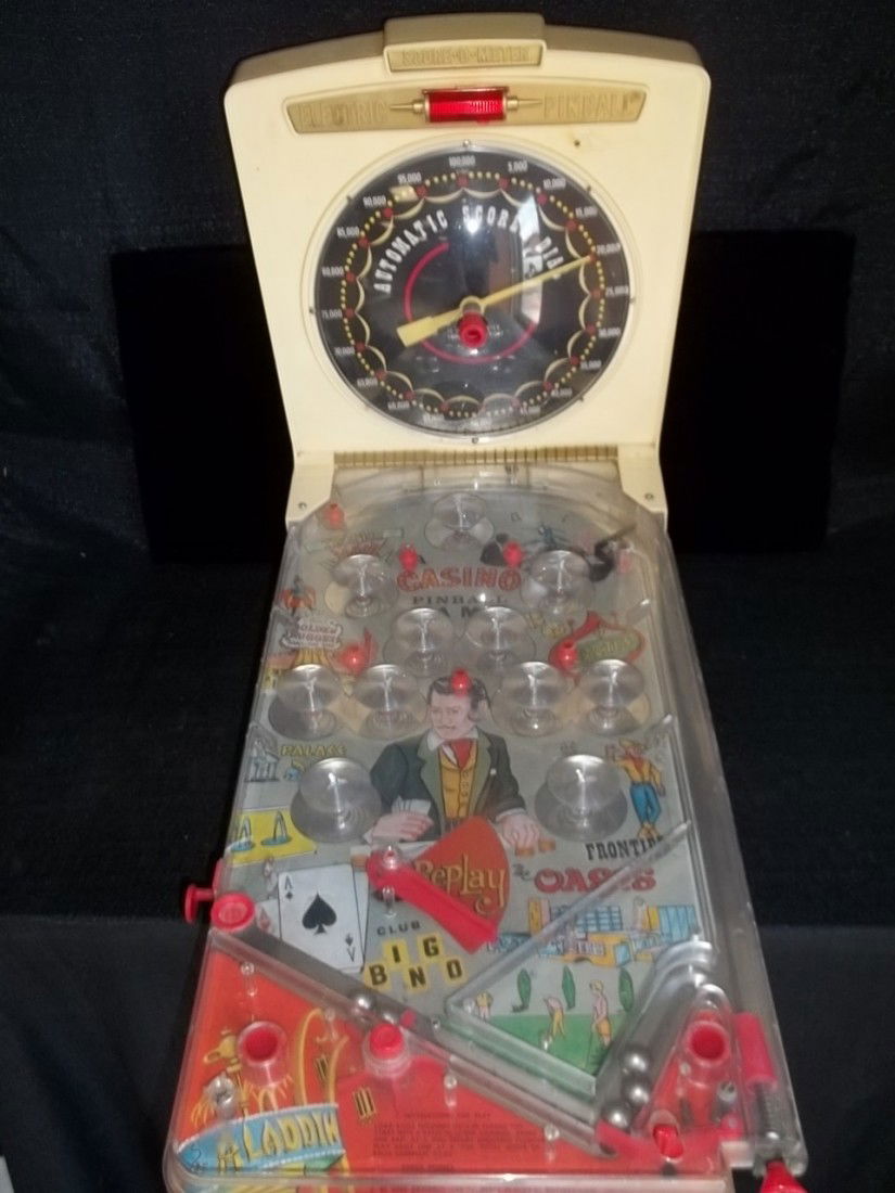 60: Old Marx Casino Pinball Game
