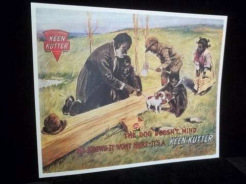 Black Americana Keen Kutter Sign