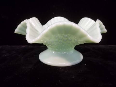 Jadite Fluted Dish