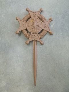 Cast Grave Marker