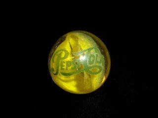 Jumbo Pepsi Cola Shooter marble - Jul 08, 2012 | Purcell Auction ...