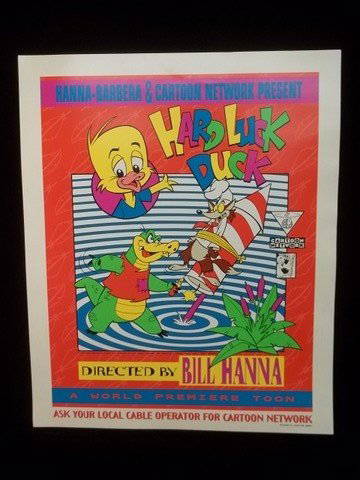 Cartoon Network Hard Luck Duck Poster