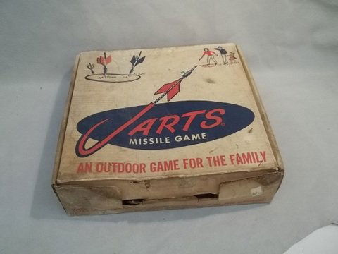 Vintage Jarts Lawn Darts Complete Set