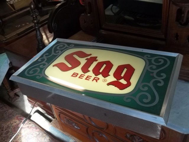 Old Stag Beer Sign Works