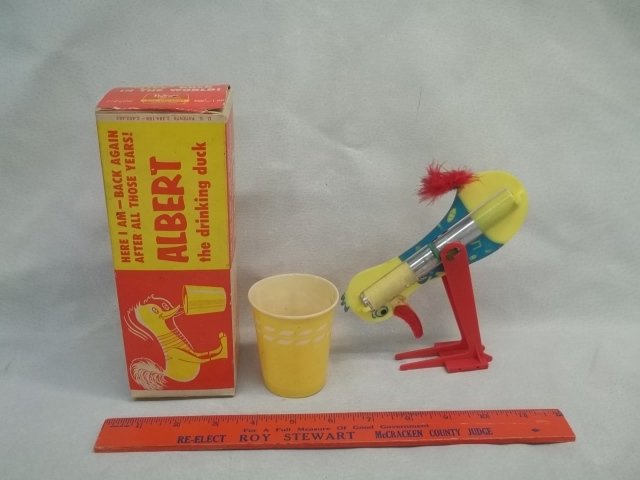Vintage Albert The Drinking Duck In Box - Mar 25, 2013 | Purcell ...