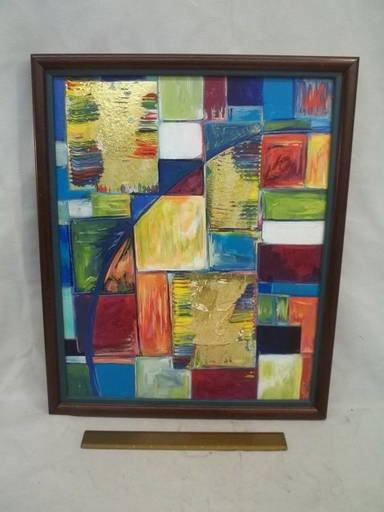 18 X 22 Original Leizman Oil Pop Art