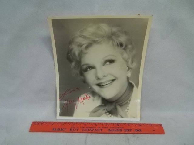 Mary Martin Peter Pan Autograph Photo