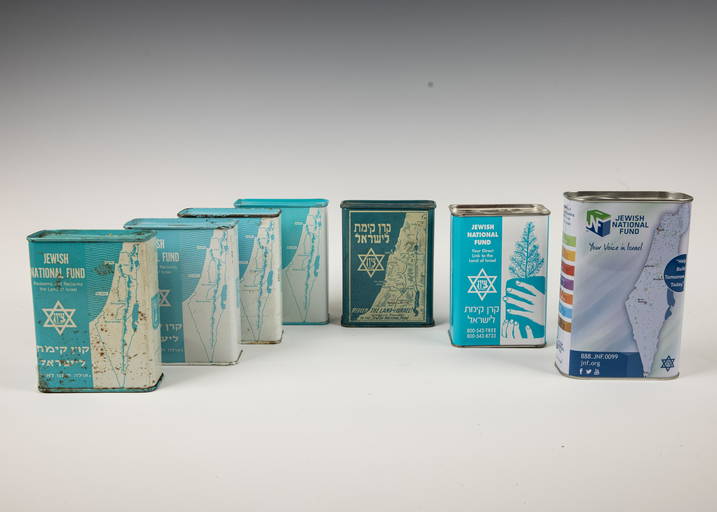 A Collection Of Seven Jnf Boxes